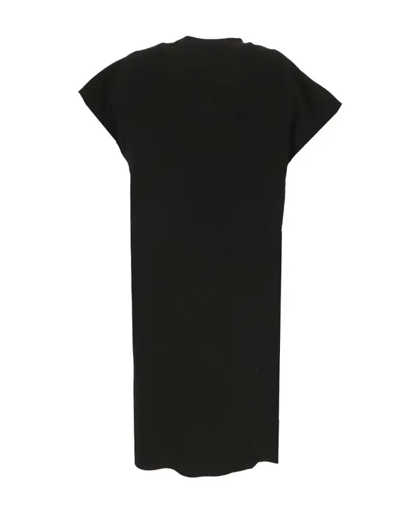 Rick Owens Draped-detail V-neck Dress