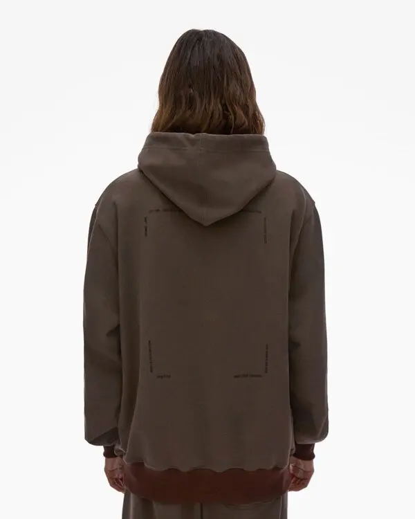 Helmut Lang Logo Patch Drawstring Hoodie