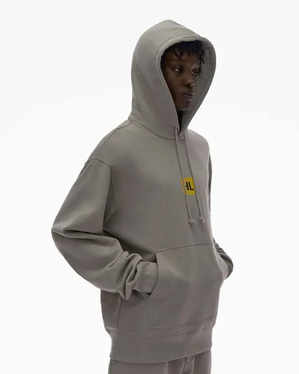 Helmut Lang Drawstring Graphic-print Hoodie
