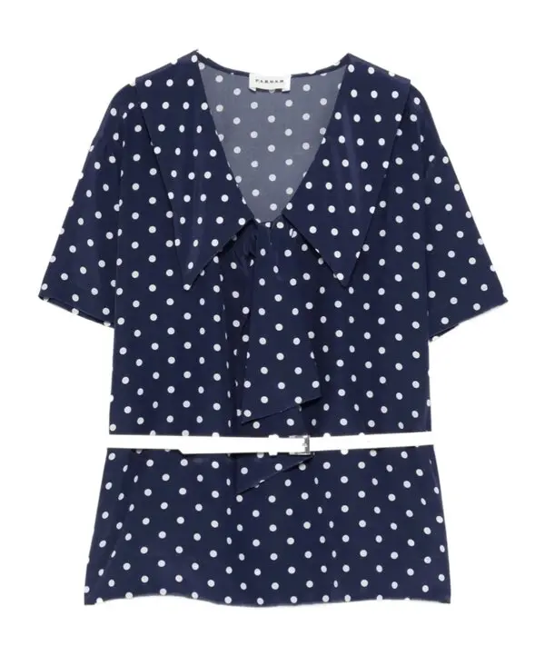P.a.r.o.s.h Sbillo Polka-dot Blouse
