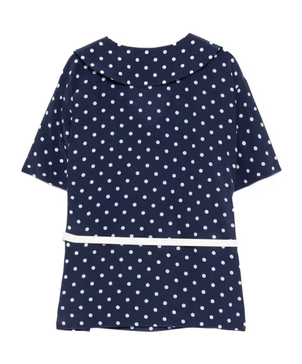 P.a.r.o.s.h Sbillo Polka-dot Blouse