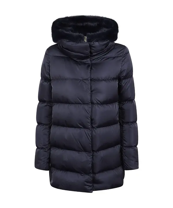 Herno Hooded Quilted Down Coat
