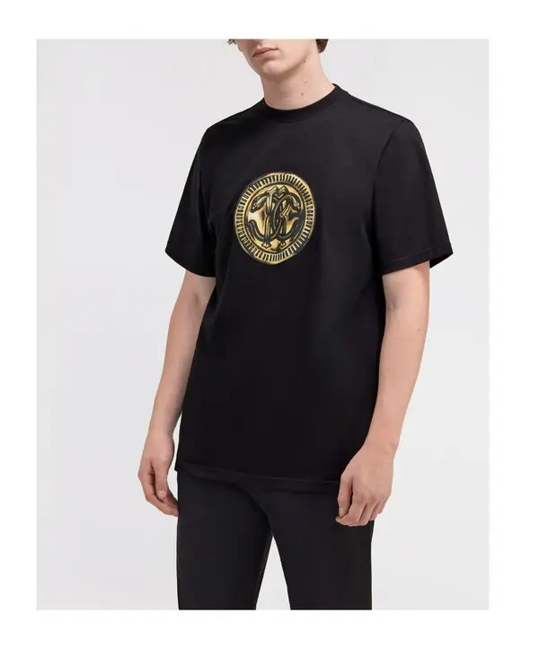 Roberto Cavalli Logo Printed T-shirt