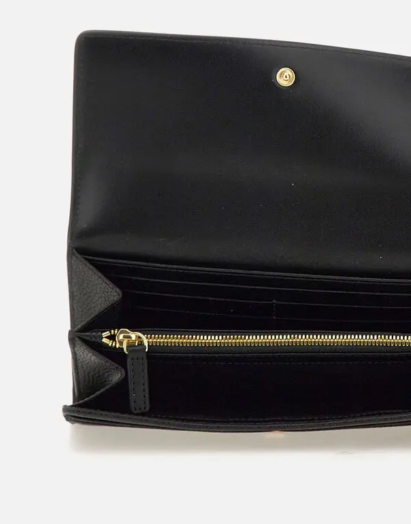 Emporio Armani Logo-debossed Press-stud Fastened Wallet
