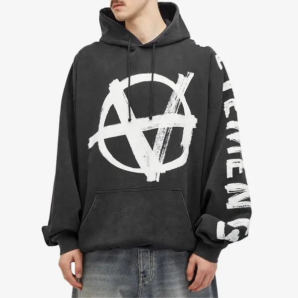 Vetements Double Anarchy Hoodie