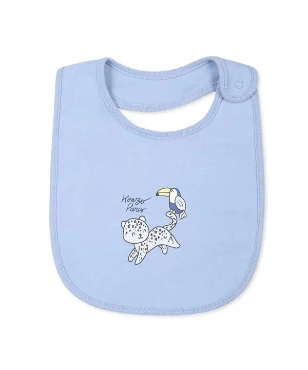 Kenzo Baby Gift Set: One-piece Suit, Bib, And Hat