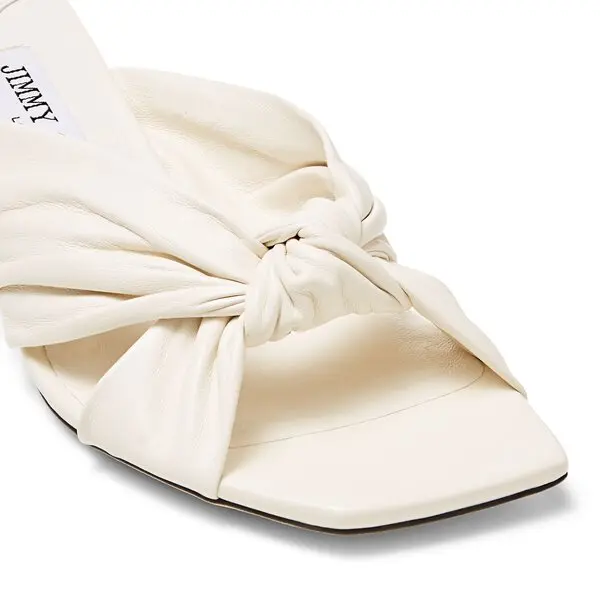JIMMY CHOO Avenue Heel Muller Sandals