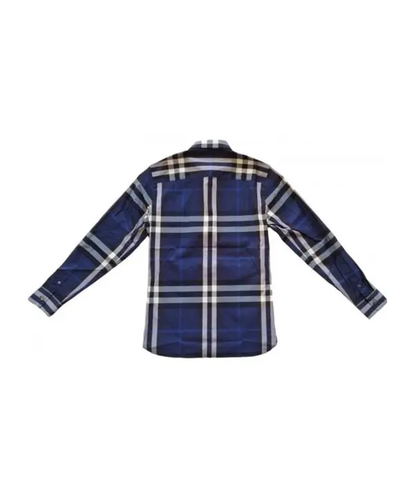 Burberry Lapel Long-sleeved Shirt