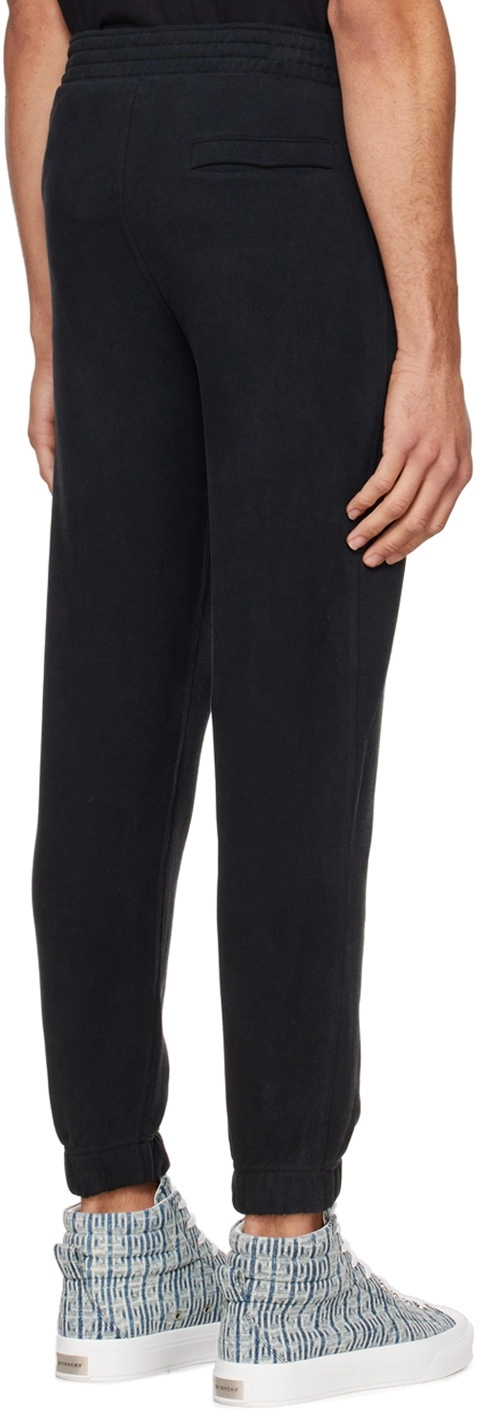 Givenchy Slim Fit Jogger Pants In Felpa With Patchs