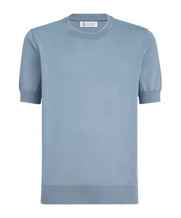 Brunello Cucinelli Knitted T-shirt