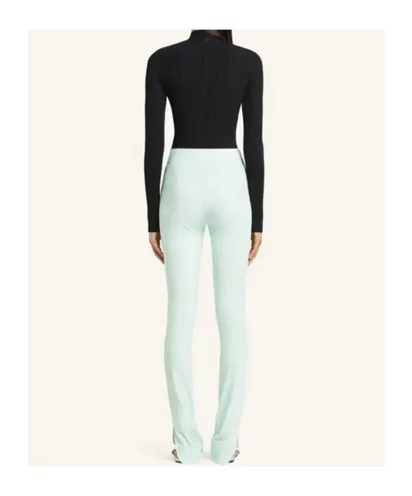 COURREGES Courrèges Buckle Rib Knit Sweater
