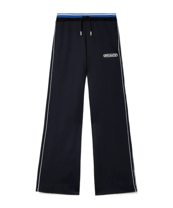 Off-White Drawstring Straight Leg Pants