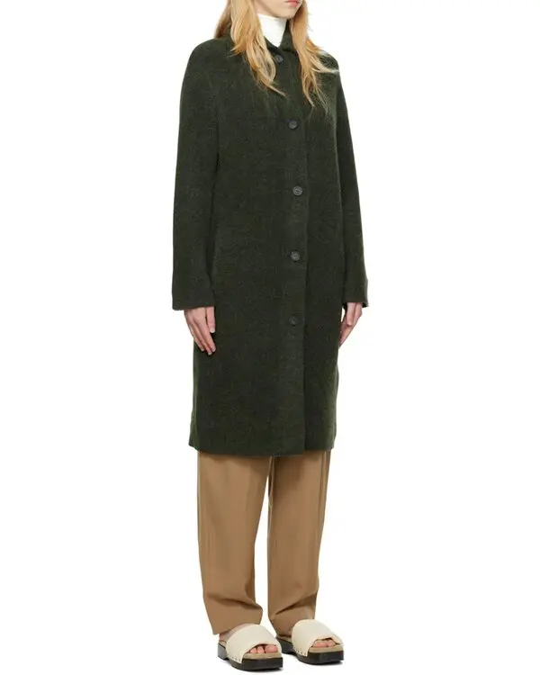 Vince Single-breasted Cardigan Coat