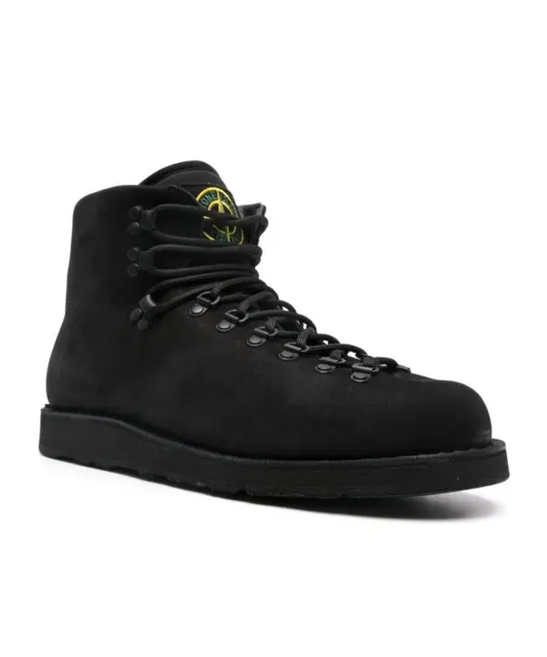 Stone Island Lace-up Ankle Boots