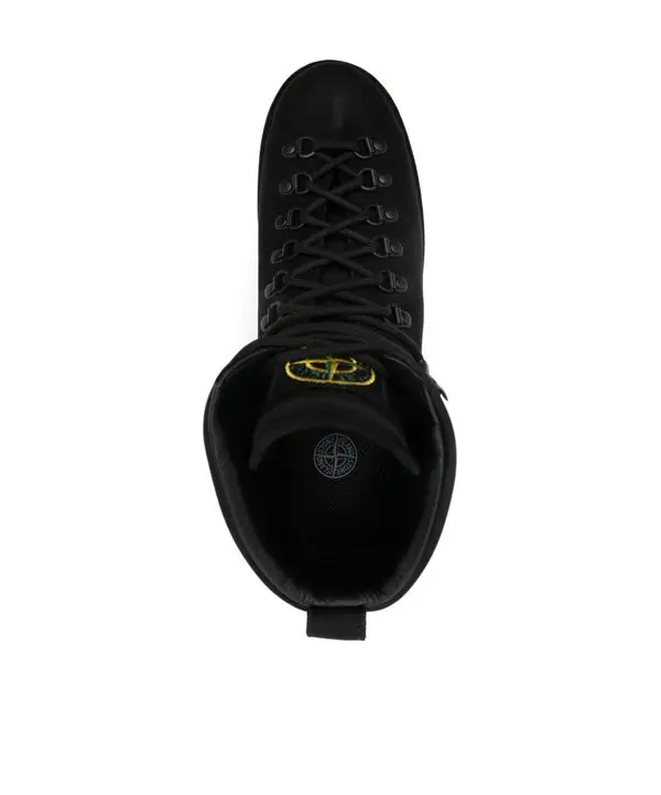Stone Island Lace-up Ankle Boots