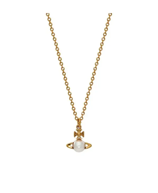 VIVIENNE WESTWOOD Balbina Pendant Necklace - Yellow