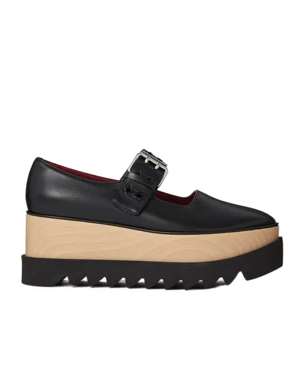 Stella McCartney Elyse Star-studded Mary Janes Platform Shoes