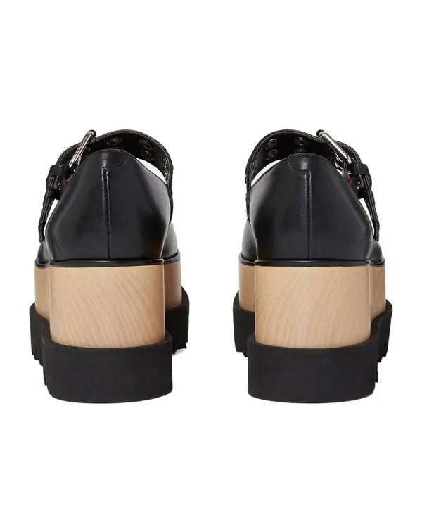 Stella McCartney Elyse Star-studded Mary Janes Platform Shoes
