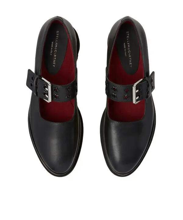 Stella McCartney Elyse Star-studded Mary Janes Platform Shoes