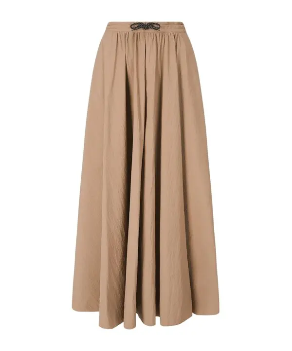 Staud Eden Maxi Skirt Desert