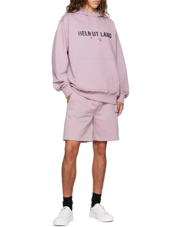 Helmut Lang Logo-print Cotton Hoodie