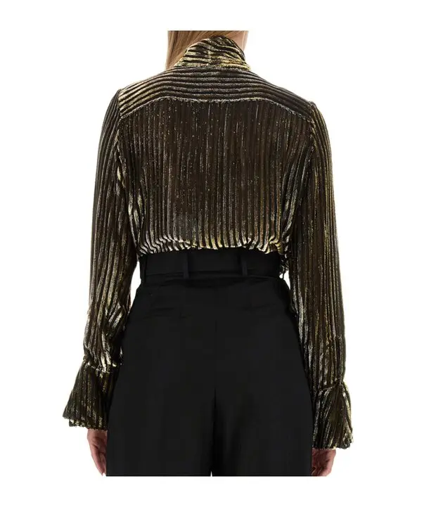Nina Ricci Pussy-bow Embellished Blouse