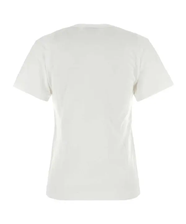 Play Comme Des Garcon Heart Print Crewneck T-shirt