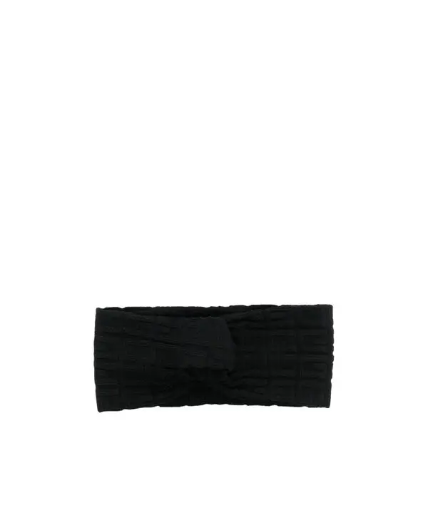 Givenchy 4g Pattern Headband - Black