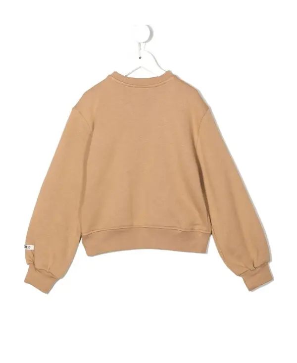MSGM Chest Logo-print Detail Sweatshirt