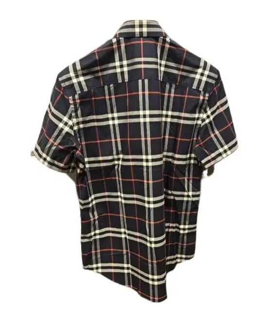 Burberry Lapel Short-sleeved Shirt
