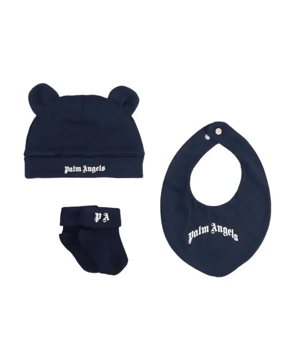 Palm Angels Logo-print Cotton Hat Set