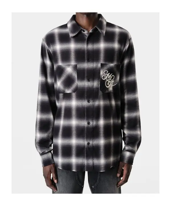 Amiri Swirl Flannel Shirt