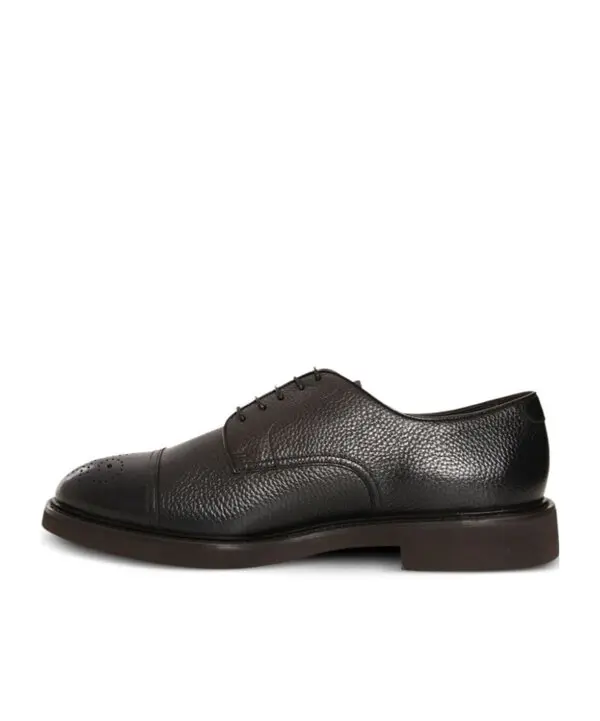 DOUCAL'S Leather Lace-up Derby Shoes