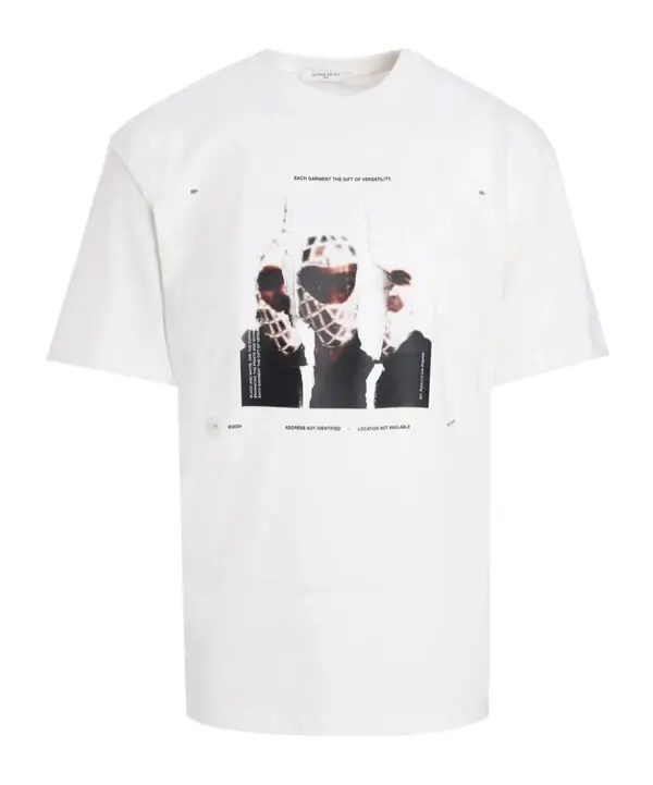 IH NOM UH NIT Graphic-print Cotton T-shirt - Off-white