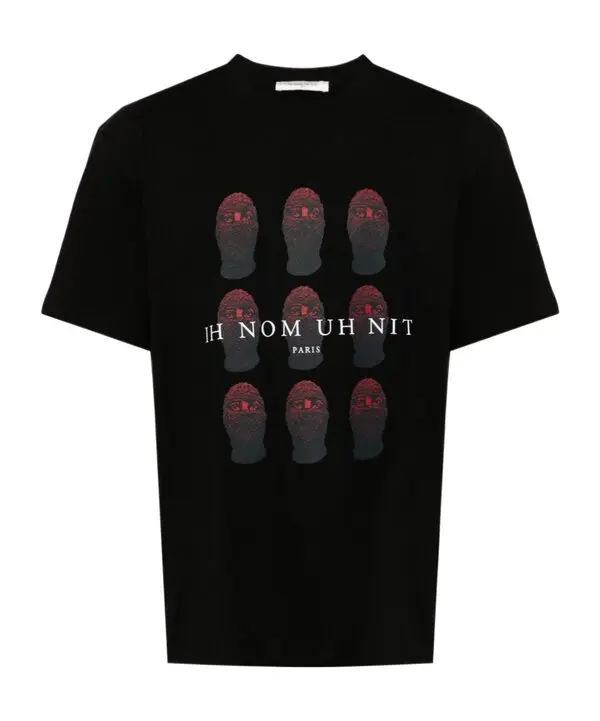 IH NOM UH NIT Mask Print T-shirt