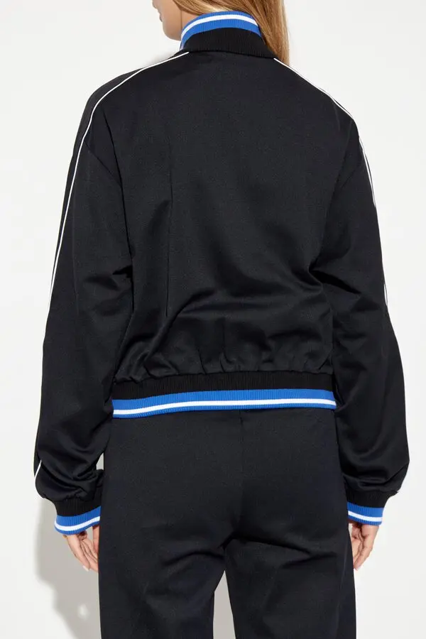Off-White Zip-up High Neck Jacket