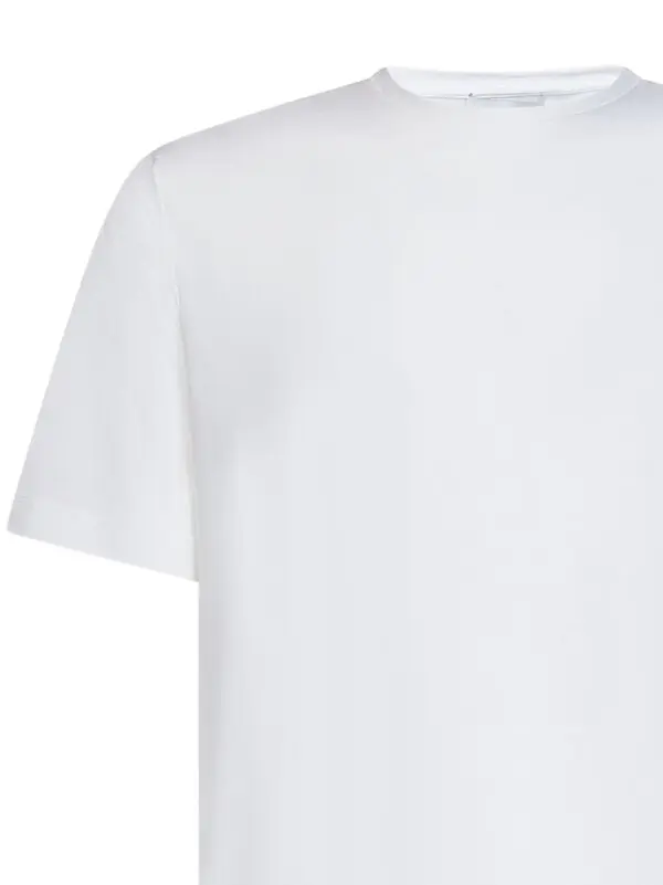 LARDINI Short-sleeved Wool T-shirt