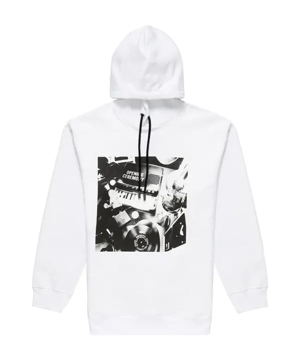Opening Ceremony Graphic-print Hoodie - White