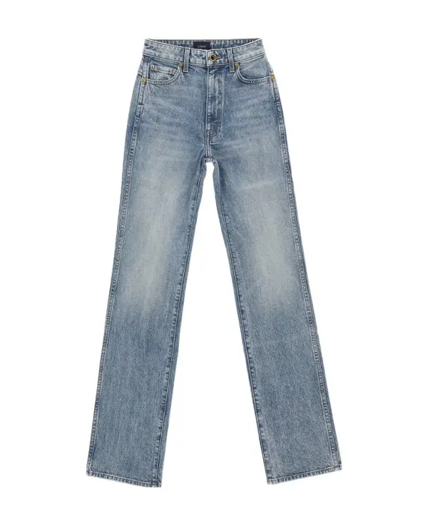 Khaite Danielle Straight Leg Jeans