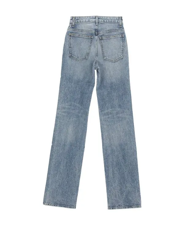 Khaite Danielle Straight Leg Jeans