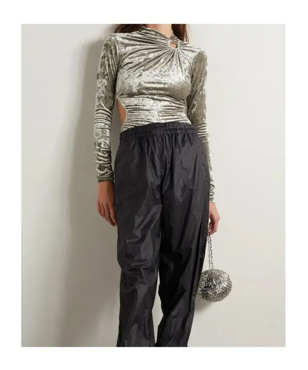 Isabel Marant Étoile Goldano Velvet Jumpsuit