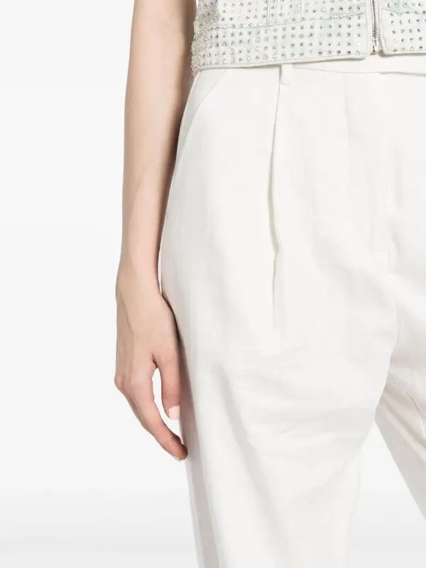 SELF-PORTRAIT High-waisted Tailored Trousers