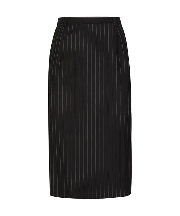 Dolce & Gabbana Pinstriped Calf-length Skirt