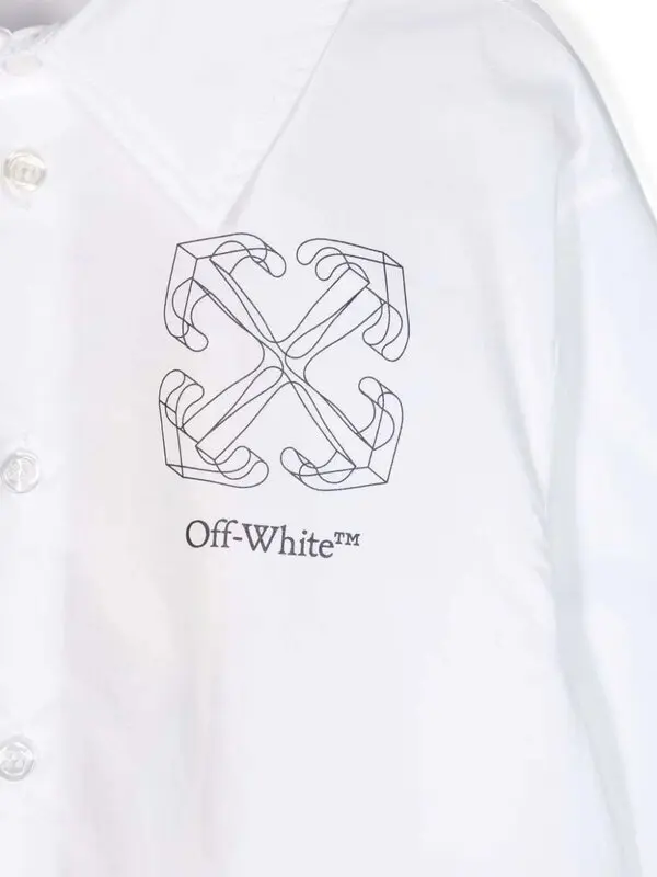 Off-White Long-sleeved Shirt