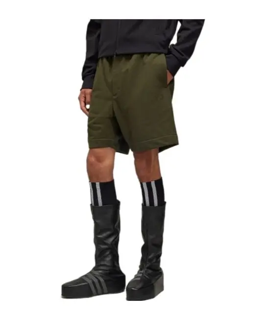 Y3 Logo-print Jersey Shorts