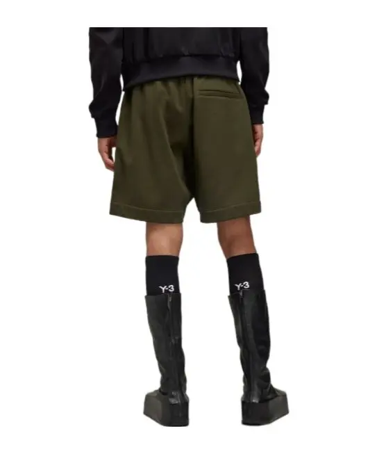 Y3 Logo-print Jersey Shorts