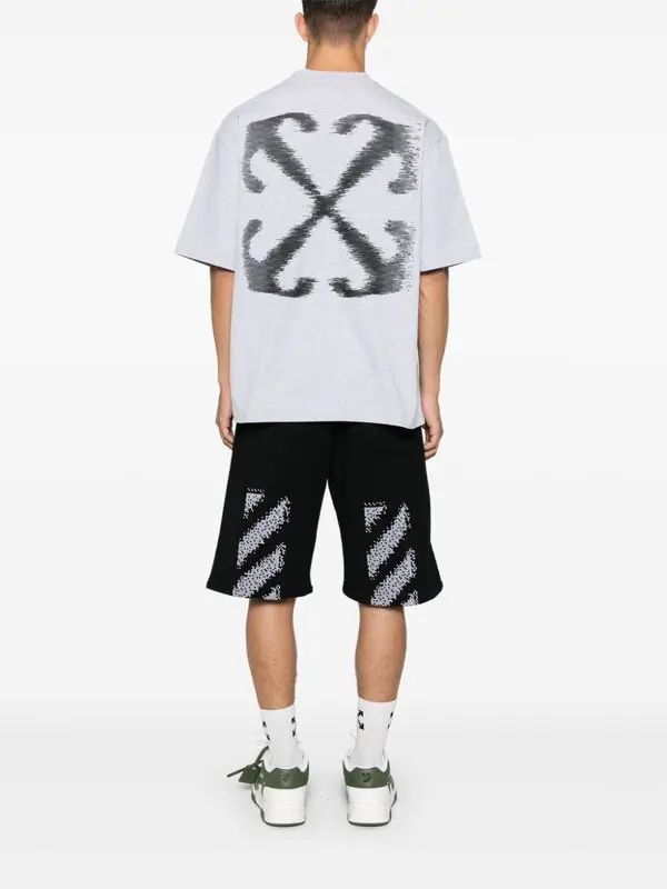 Off-White Embroidered-motif Track Shorts