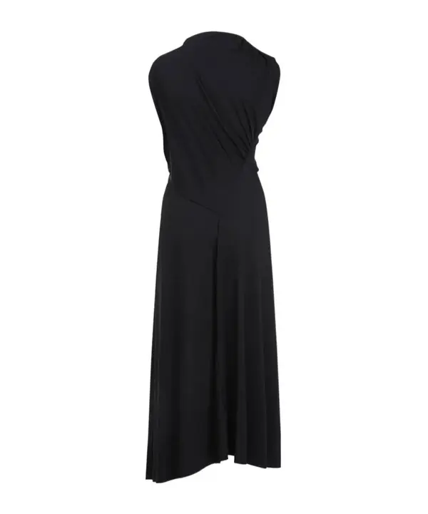 Victoria Beckham Asymmetrical Pendant Mid-length Dress