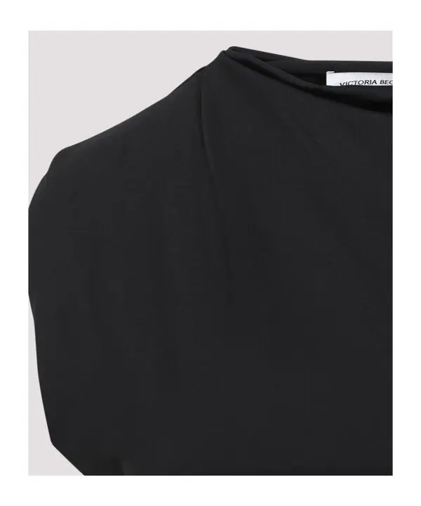 Victoria Beckham Asymmetrical Pendant Mid-length Dress