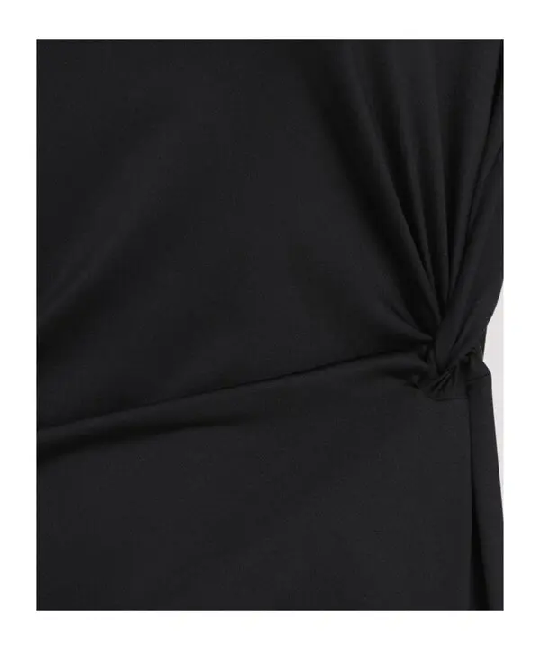 Victoria Beckham Asymmetrical Pendant Mid-length Dress